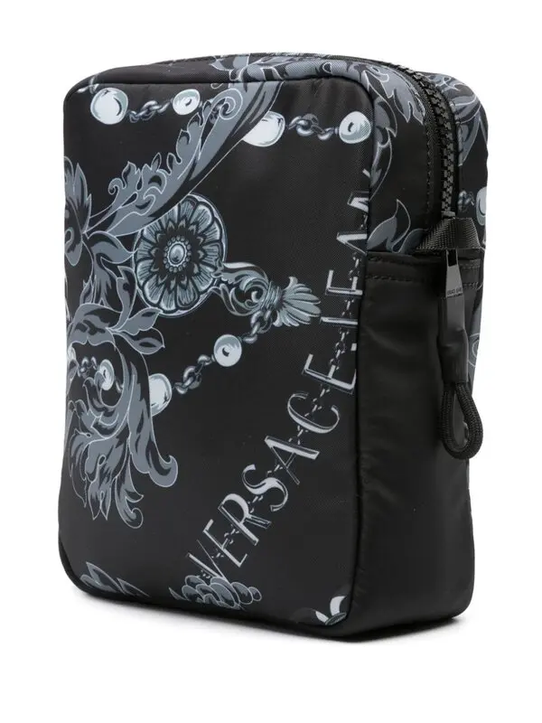 Versace Baroque-pattern Print Shoulder Bag
