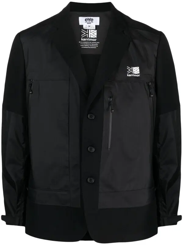 Junya Watanabe Logo-print Panelled Blazer