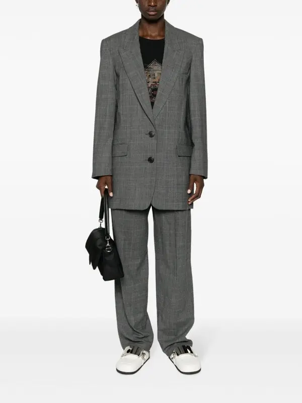 MARANT ETOILE Priska High-waist Trousers - Grey