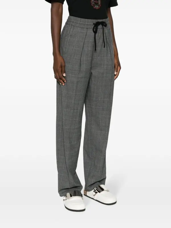 MARANT ETOILE Priska High-waist Trousers - Grey