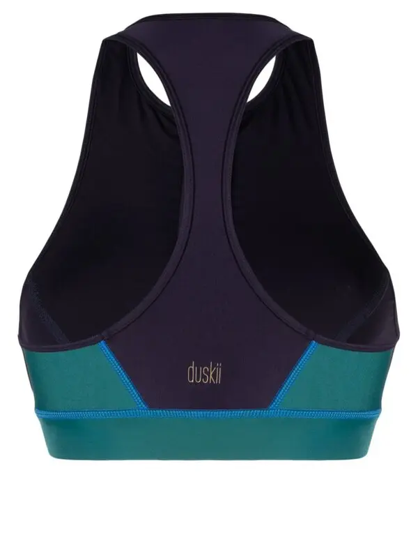 DUSKII Color-block Bikini Top