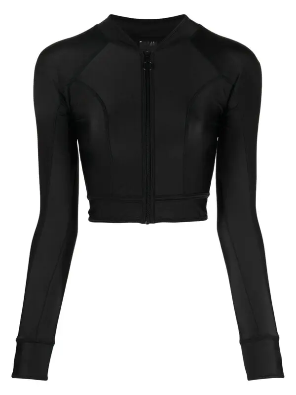 DUSKII Zip-up Cropped Rash Guard