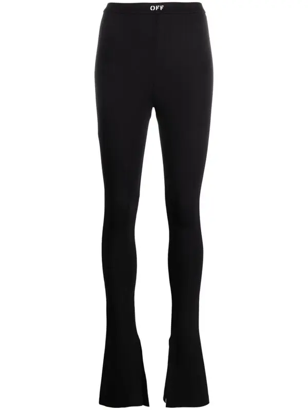 Off-White Flared High-waist Leggings