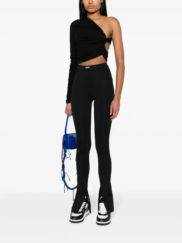 Off-White Flared High-waist Leggings