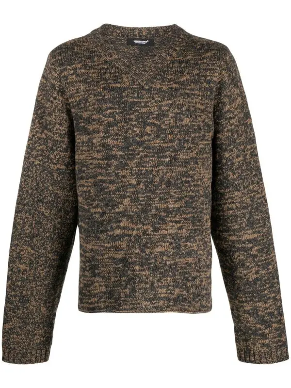 Undercover Intarsia-knit Wool Jumper