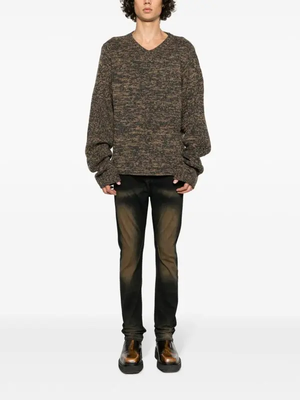 Undercover Intarsia-knit Wool Jumper