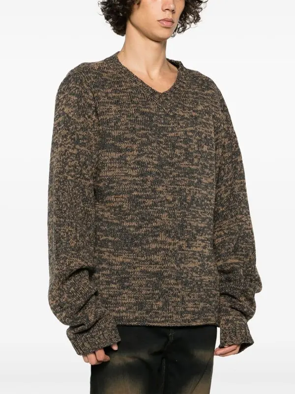 Undercover Intarsia-knit Wool Jumper
