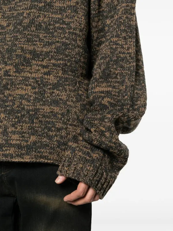 Undercover Intarsia-knit Wool Jumper