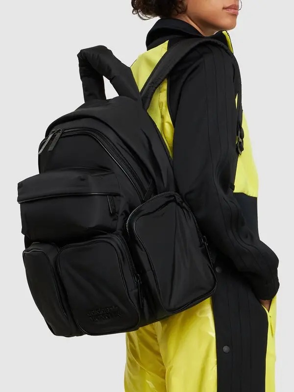 Moncler X Adidas Nylon Backpack - Black | Editorialist