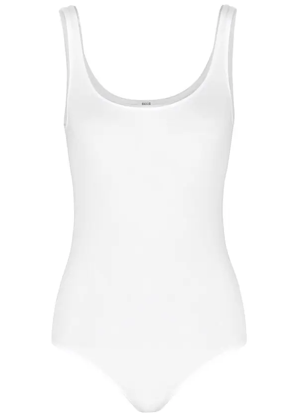 Wolford Jamaika Cotton-blend Bodysuit - White