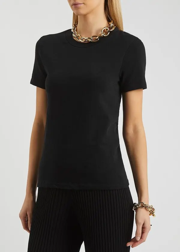American Vintage Sonoma Slubbed Cotton T-shirt - Black