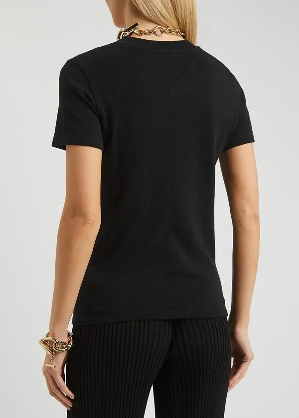 American Vintage Sonoma Slubbed Cotton T-shirt - Black