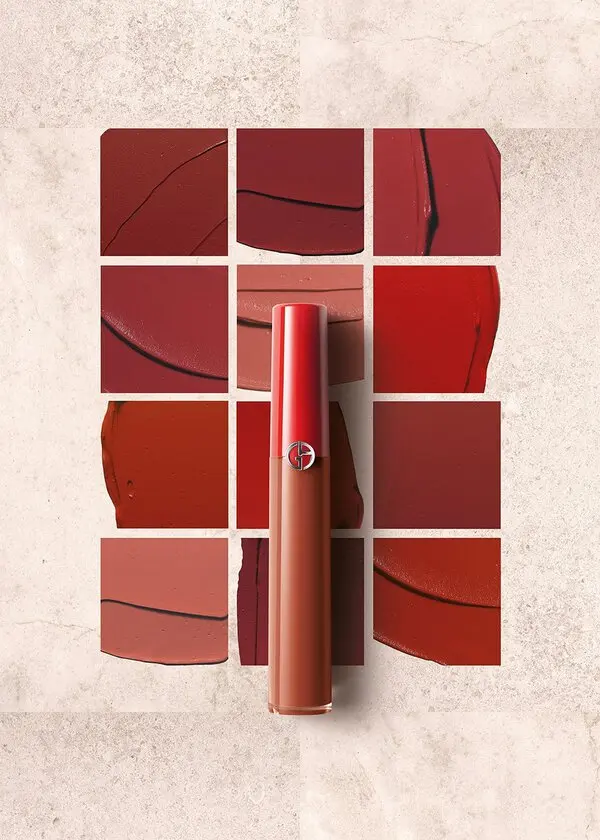 GIORGIO ARMANI BEAUTY Lip Maestro Matte Nature Liquid Lipstick - 207 Acajou