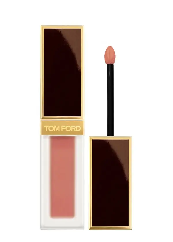 TOM FORD Liquid Lip Luxe Matte, Lipstick, Devoted, Long-lasting, Transfer-resistant, Black Rose Oil, Seaweed Extracts, Blur Look Of Fine Lines - Rose Dusk