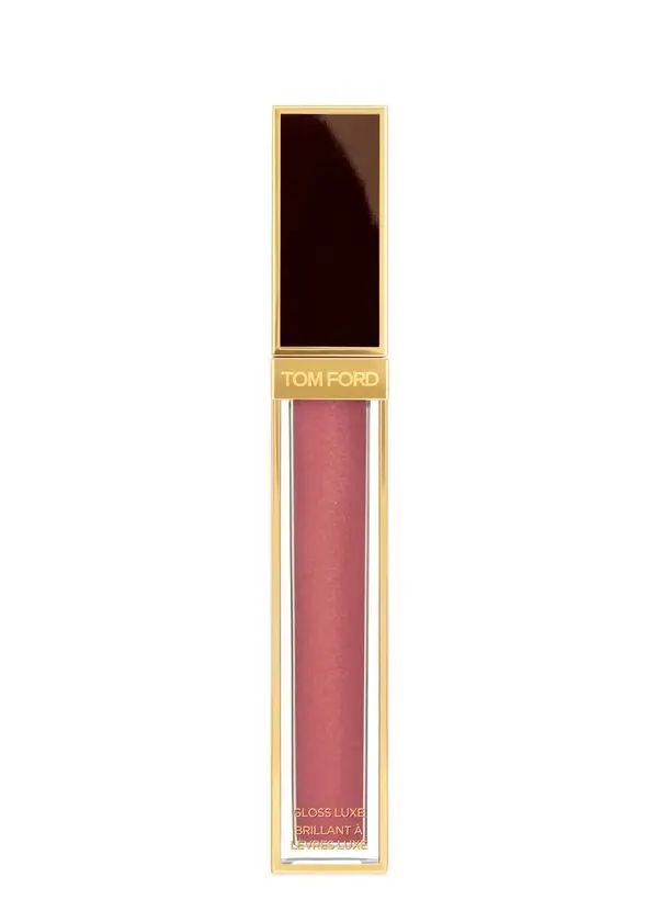 TOM FORD Gloss Luxe, Lip Gloss Weightless, Liquid Balm, High Shine, Sheer-to-medium Coverage, Avocado Olive And Jojoba, Full-looking - Casablanca