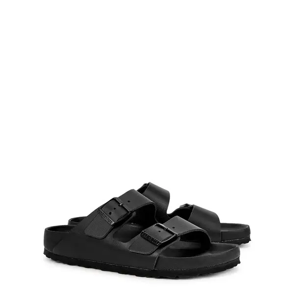 BIRKENSTOCK Arizona Leather Sliders