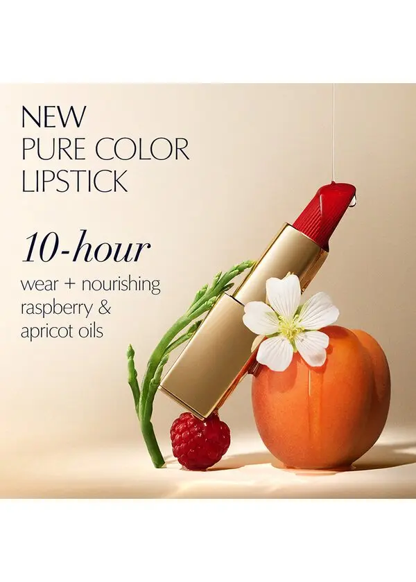 Estée Lauder Pure Color Hi-lustre Lipstick, Cream Lipstick - Frosted Apricot
