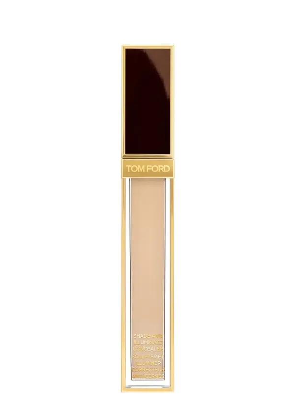 TOM FORD Shade And Illuminate Concealer, Beige, Lightweight Formula, Effortless Blendability, Even Skin Tone - 1w0 Ecru