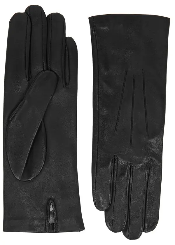 DENTS Felicity Leather Gloves - Black