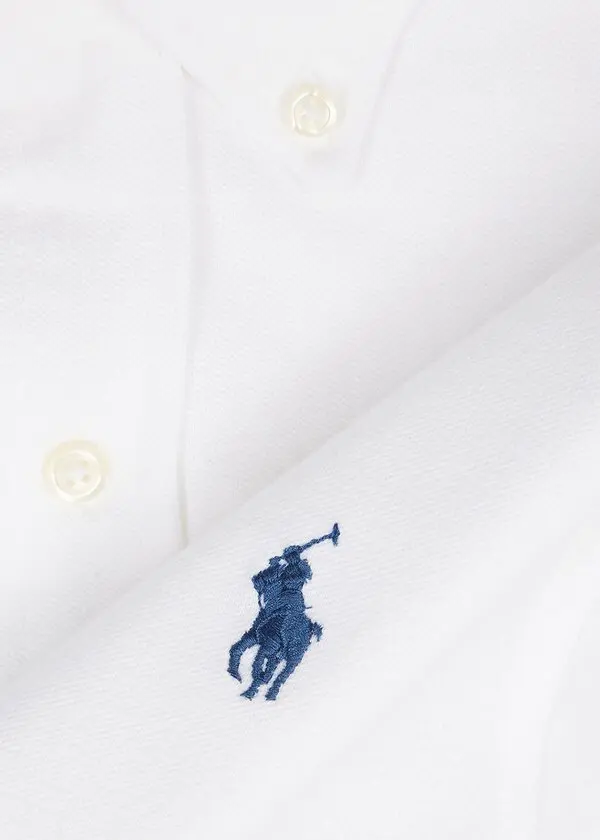 Polo Ralph Lauren Piqué Cotton Shirt - White