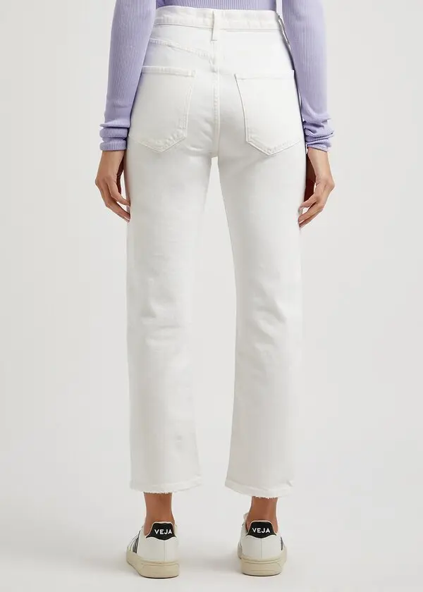 AGOLDE Riley Cropped Straight-leg Jeans