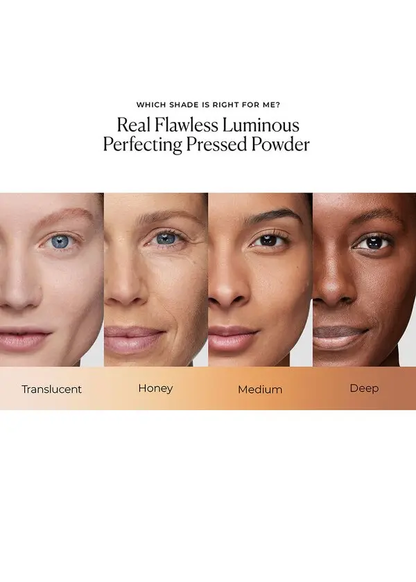 Laura Mercier Real Flawless Luminous Perfecting Pressed Powder - Translucent Deep