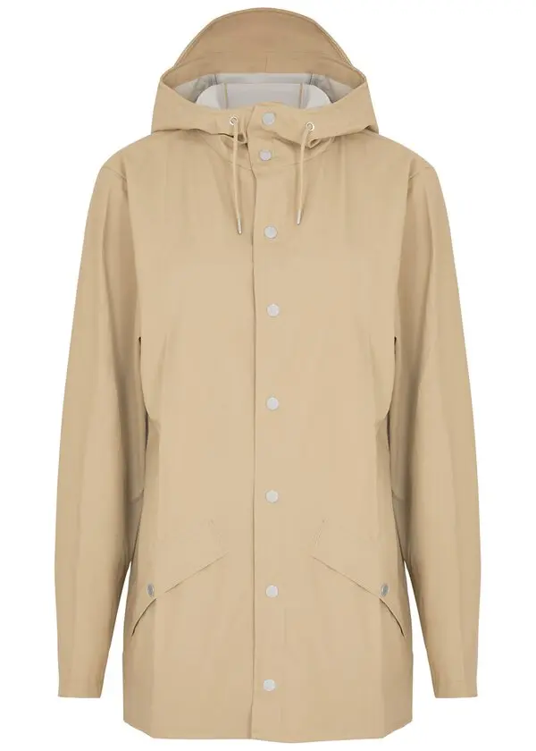 Rains Hooded Rubberised Jacket