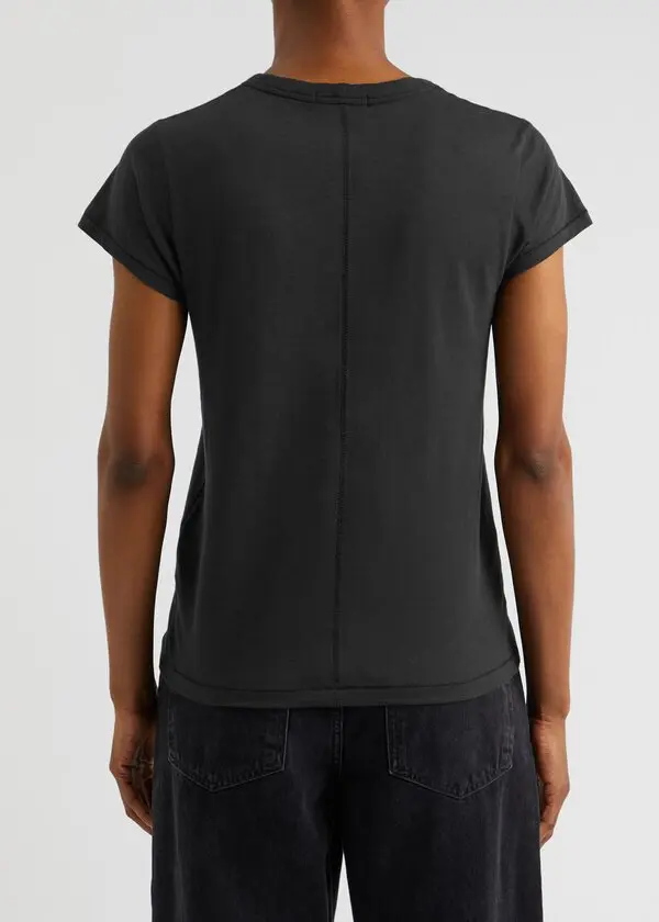 Rag & Bone The Tee Cotton T-shirt - Black