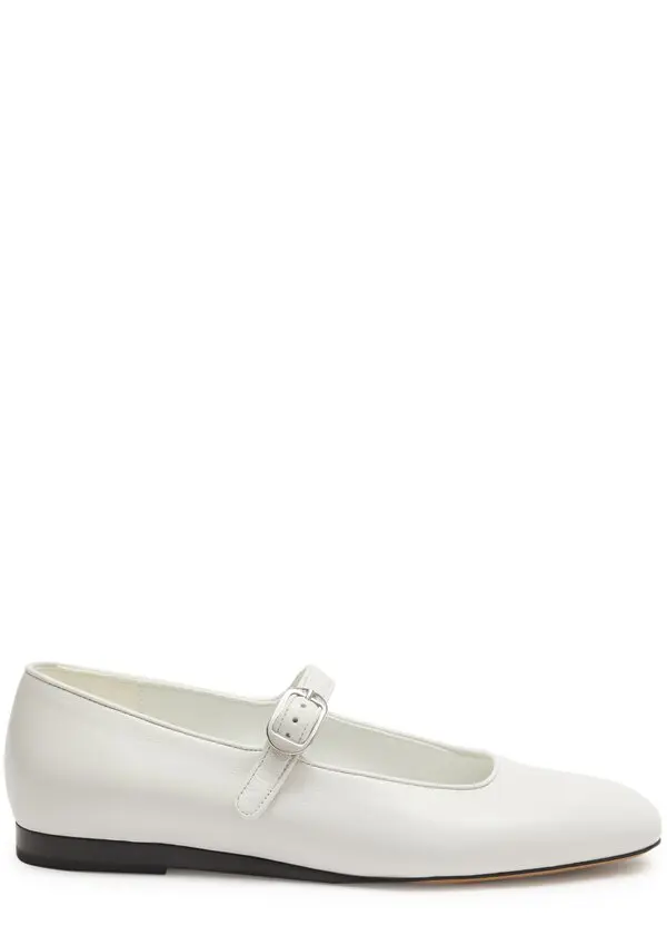 Le Monde Beryl Mary Jane Leather Flats