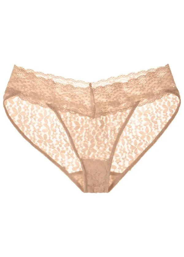 Wacoal Halo Lace Briefs - Nude