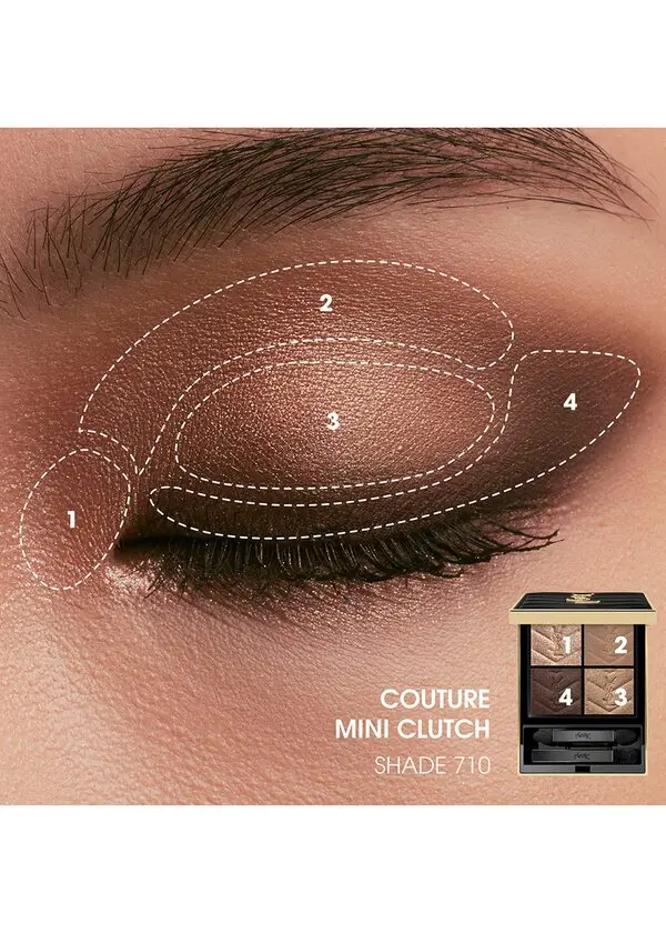 Saint Laurent Couture Mini Clutch - 710 | Editorialist