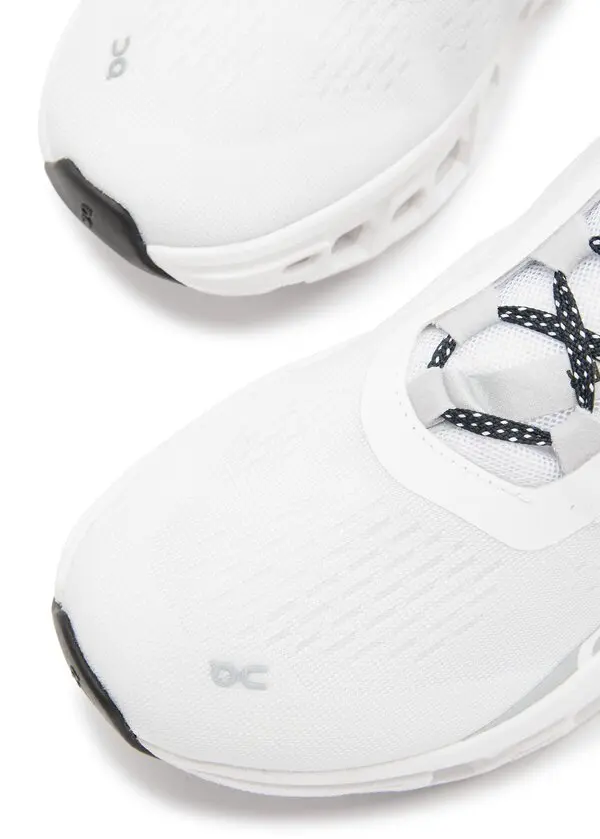 On Cloudmonster Panelled Sneakers - White