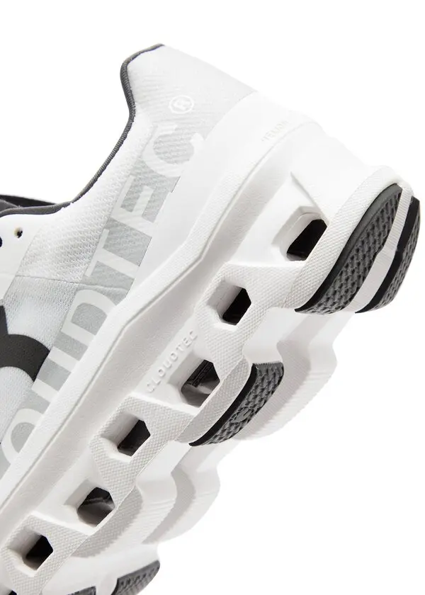 On Cloudmonster Panelled Sneakers - White