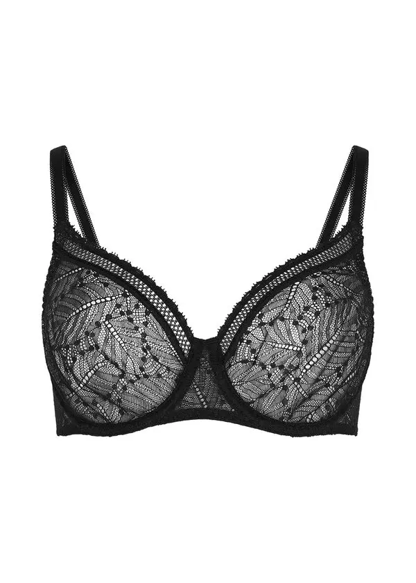 Simone Perele Comete Underwired Lace Bra - Black
