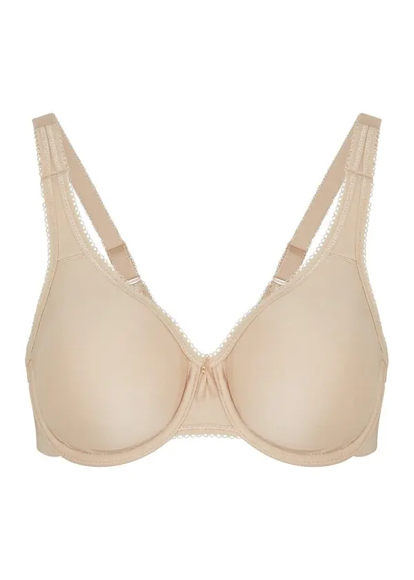 Wacoal Basic Beauty Fuller Figure Bra - Nude