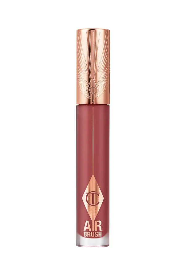 Charlotte Tilbury Airbrush Flawless Lip Blur, Lip Gloss, Tmedium B - Pillow Talk Medium B
