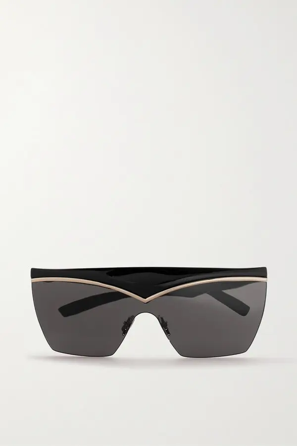 Saint Laurent D-frame Sunglasses - Black