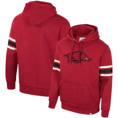COLOSSEUM Arkansas Razorbacks Saluting Pullover Hoodie
