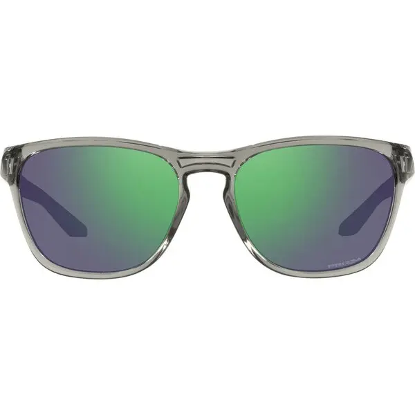 Oakley Manorburn 56mm Prizm™ Square Sunglasses - Grey Metal