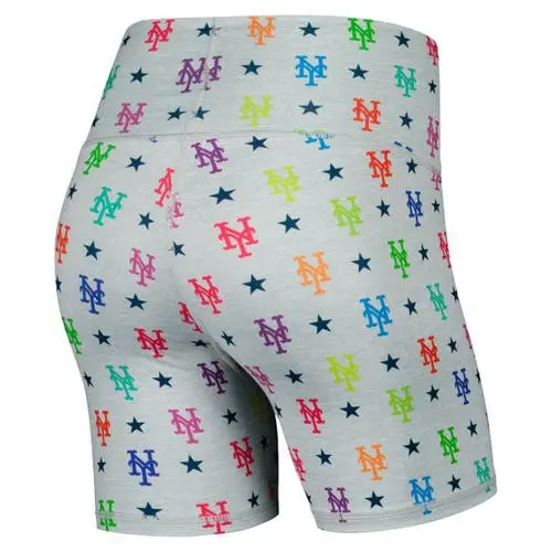 Terez New York Mets Tlc Rainbow Shorts