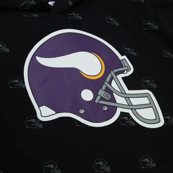 Mitchell & Ness Minnesota Vikings Allover Print Fleece Pullover Hoodie