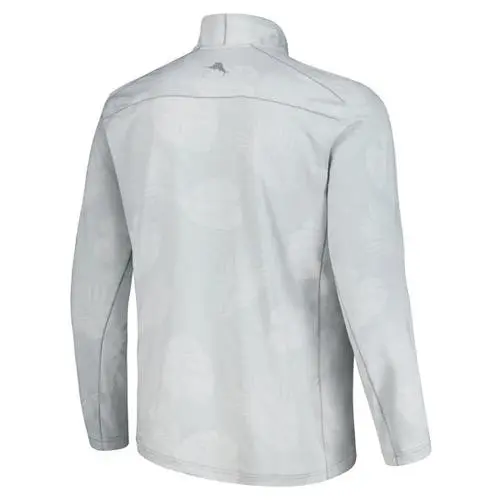 Tommy Bahama Nebraska Huskers Delray Frond Islandzone Half-zip Jacket