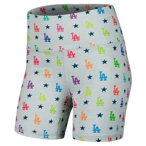 Terez Los Angeles Dodgers Tlc Rainbow Shorts