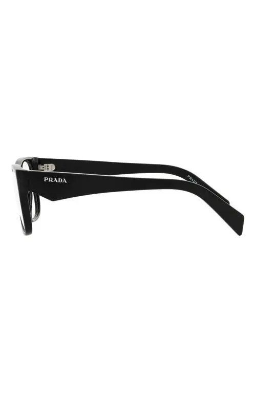 Prada 55mm Square Eyeglasses