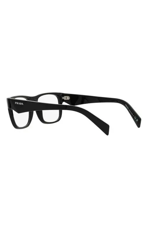 Prada 55mm Square Eyeglasses