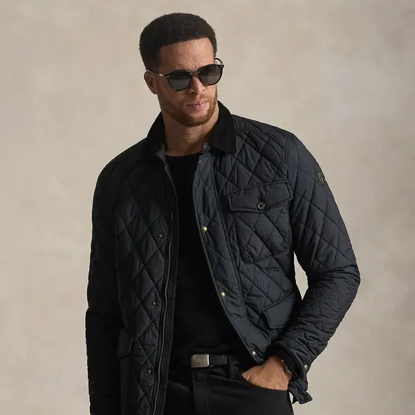 Ralph Lauren Quilted Jacket - Polo Black