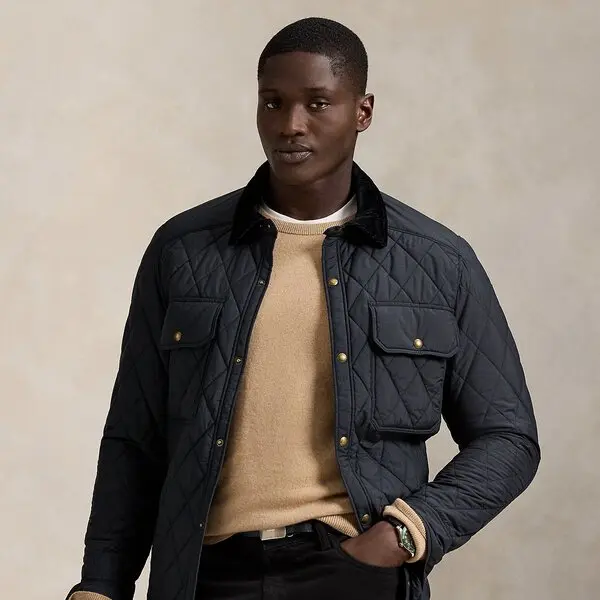 Ralph Lauren Quilted Jacket - Polo Black