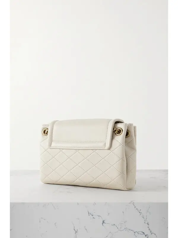 Saint Laurent Nolita Mini Shoulder Bag - Neutrals