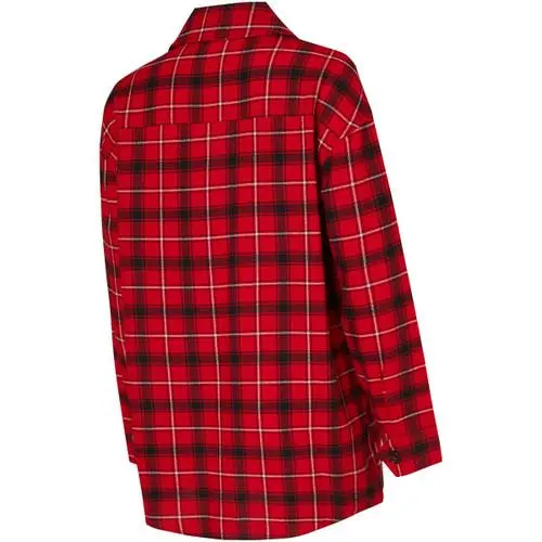 COLLEGE CONCEPTS Black Chicago Bulls Boyfriend Button-up Nightshirt