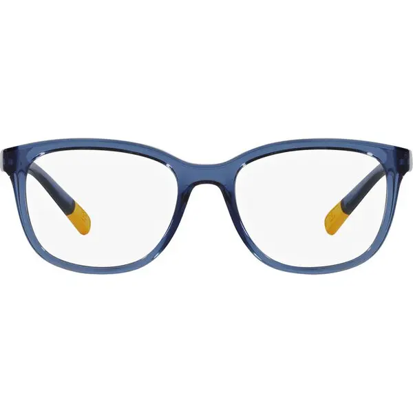 Dolce & Gabbana 50mm Rectangular Eyeglasses - Opal Blue